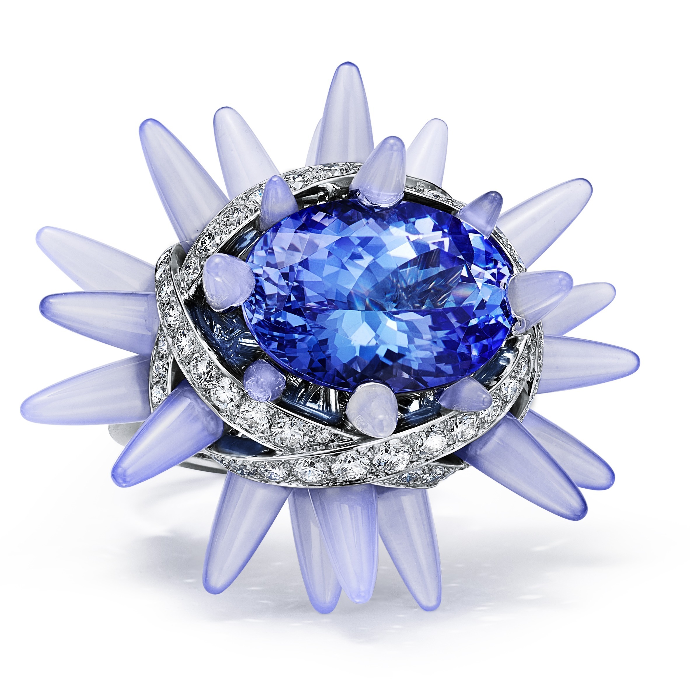 『珠宝』Tiffany 推出 2023 Blue Book 高级珠宝系列：幻海秘境 | iDaily Jewelry · 每日珠宝杂志