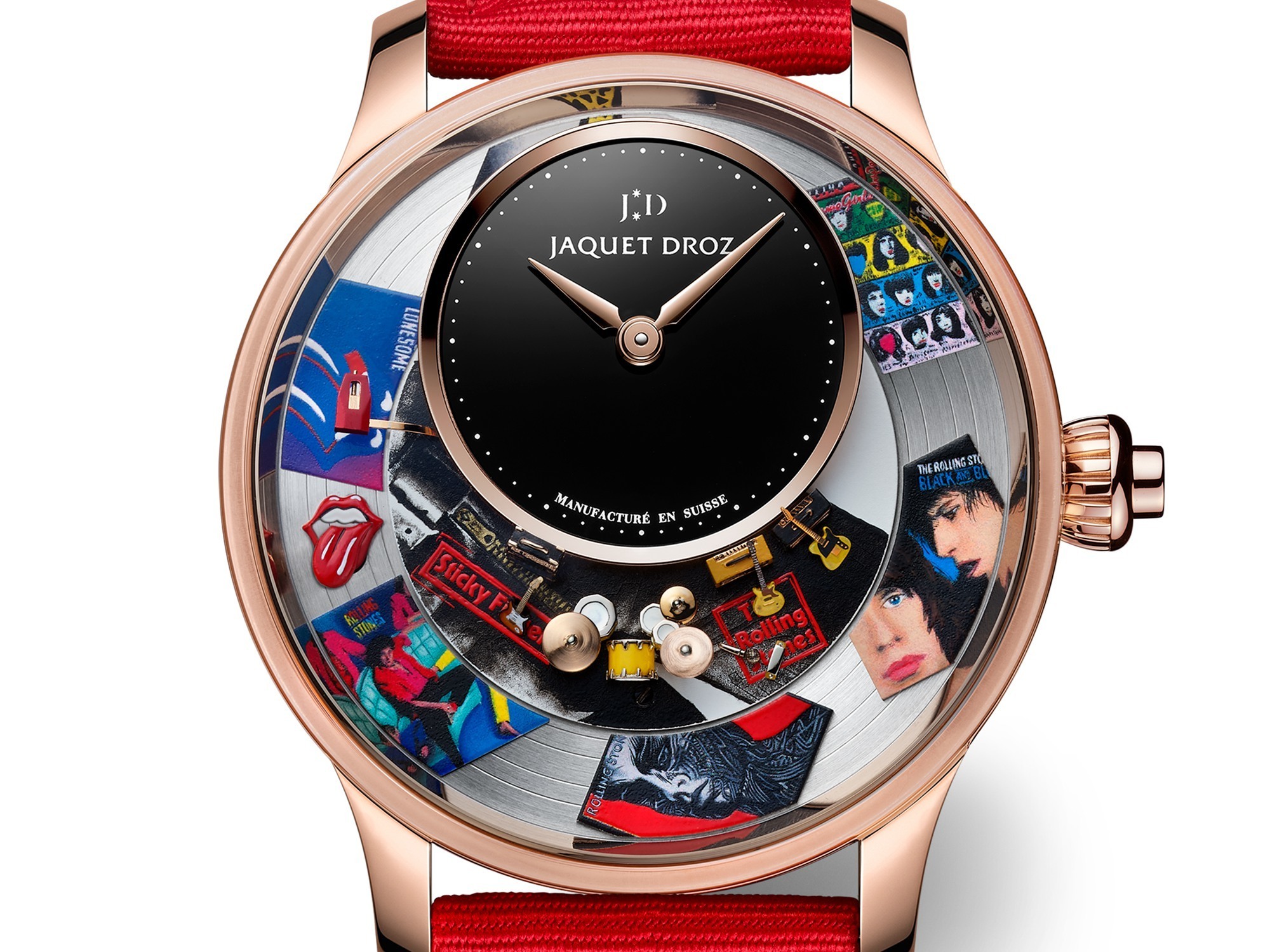 『新表』Jaquet Droz 推出 Rolling Stones Automaton 订制款腕表：致敬滚石乐队 | iDaily Watch · 每日腕表杂志