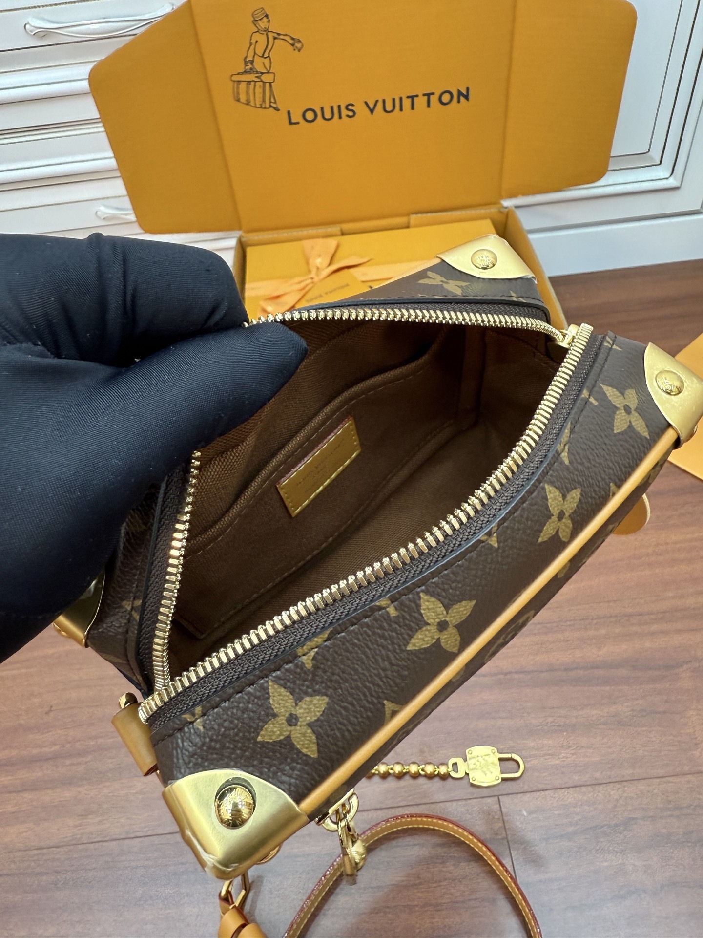 LOUIS VUITTON LV MINI SOFT TRUNK M14729 – BLACKJASON7