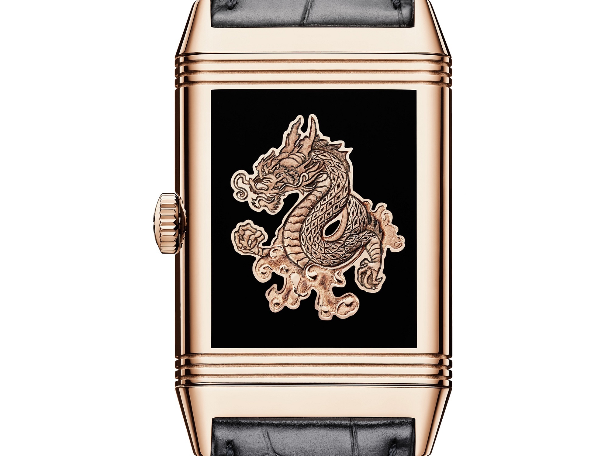 『新表』Jaeger-LeCoultre 推出 Reverso Tribute Enamel Dragon 龙年主题翻转表盘腕表：珐琅与雕刻 ...