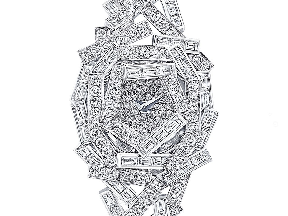 『新表』Graff 推出 Threads 珠宝腕表：钻石线条 | iDaily Jewelry · 每日珠宝杂志