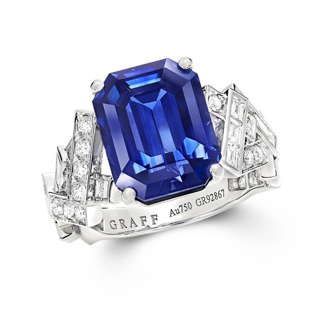 『珠宝』Graff 推出 Threads 新作：几何线条与彩色宝石 | iDaily Jewelry · 每日珠宝杂志