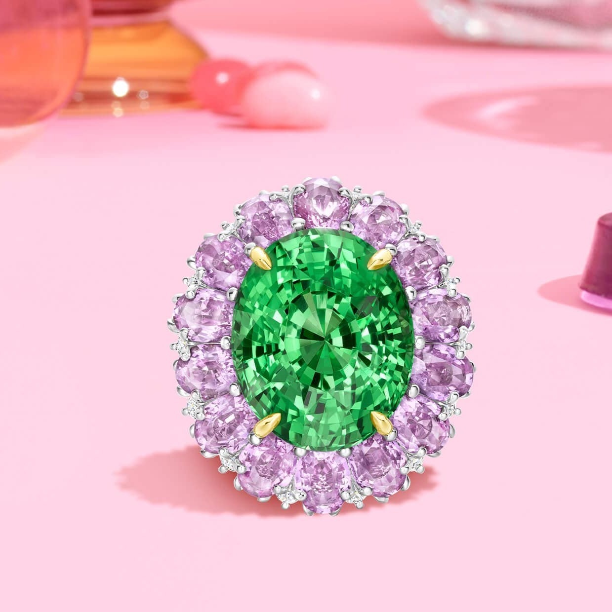 『珠宝』Harry Winston 推出 Winston Candy 新作：彩色宝石糖果 | iDaily Jewelry · 每日珠宝杂志