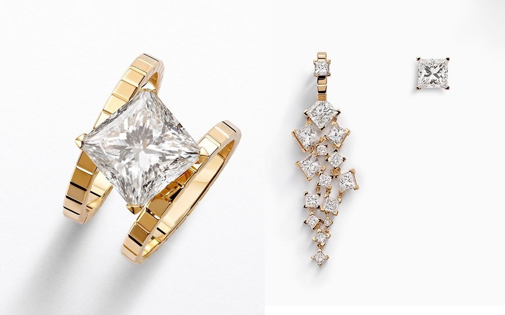 『珠宝』Chopard 推出 Ice Cube 新作：冰块与公主方钻 | iDaily Jewelry · 每日珠宝杂志