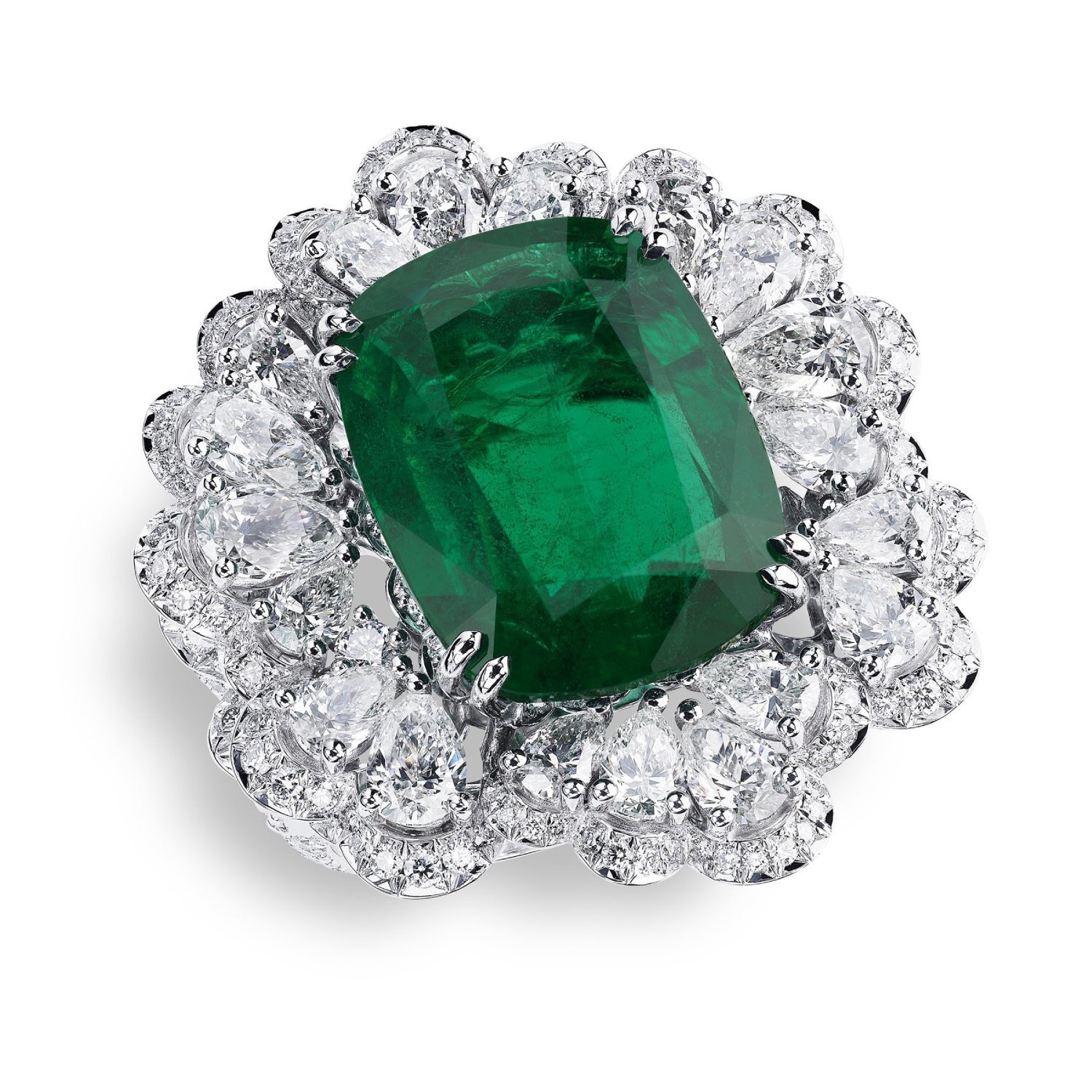 『珠宝』Chopard 推出 Insofu 高级珠宝系列新作：6225ct赞比亚祖母绿原石切割 | iDaily Jewelry · 每日珠宝杂志