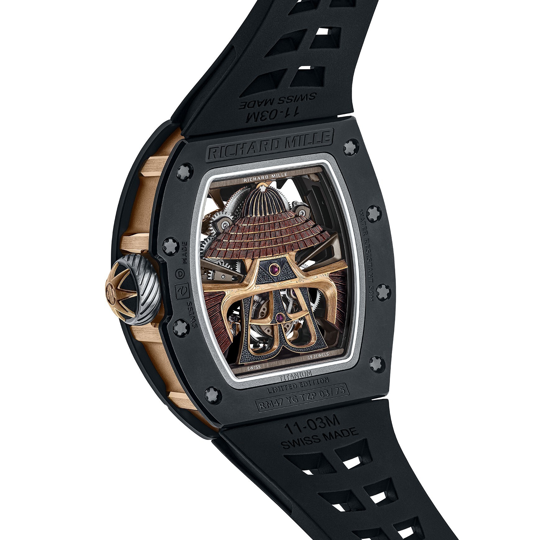 『新表』RICHARD MILLE 里查德米尔推出 RM 47 Tourbillon 金雕工艺镂空陀飞轮腕表 | iDaily Watch ...