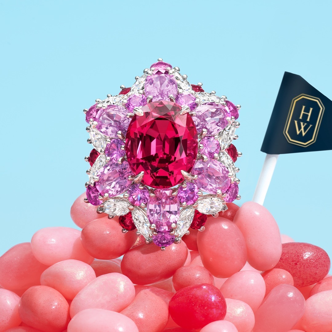 『珠宝』Harry Winston 推出 Winston Candy 新作：彩色宝石糖果 | iDaily Jewelry · 每日珠宝杂志