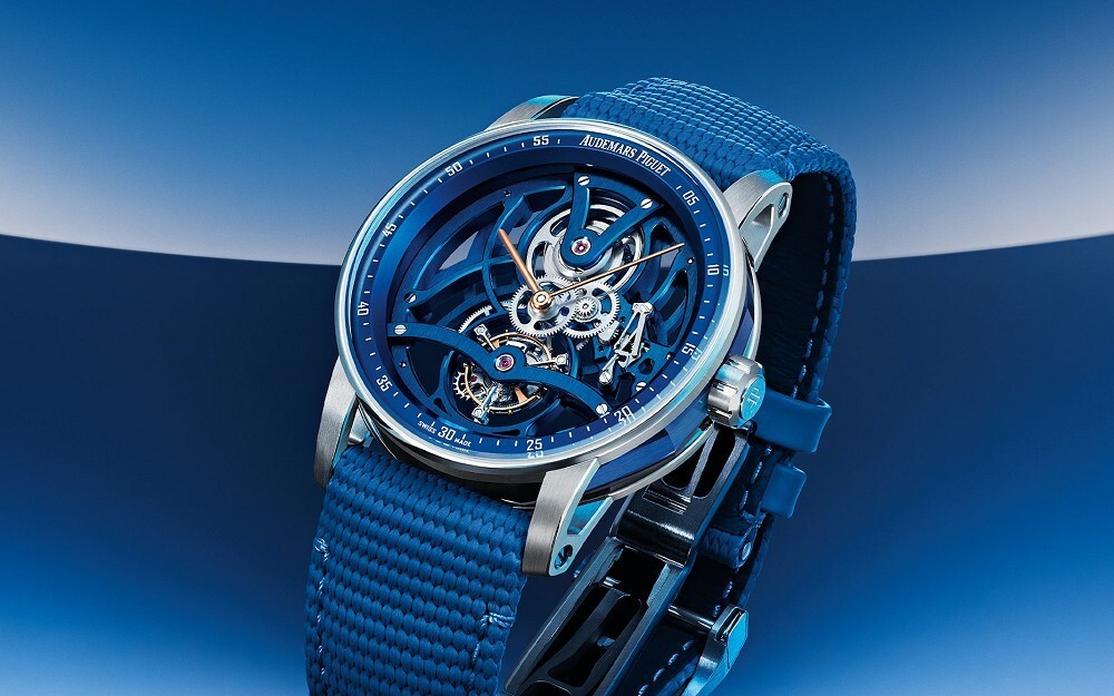 『新表』Audemars Piguet 推出 Code 11.59 Tourbillon Openworked Electric Blue ...