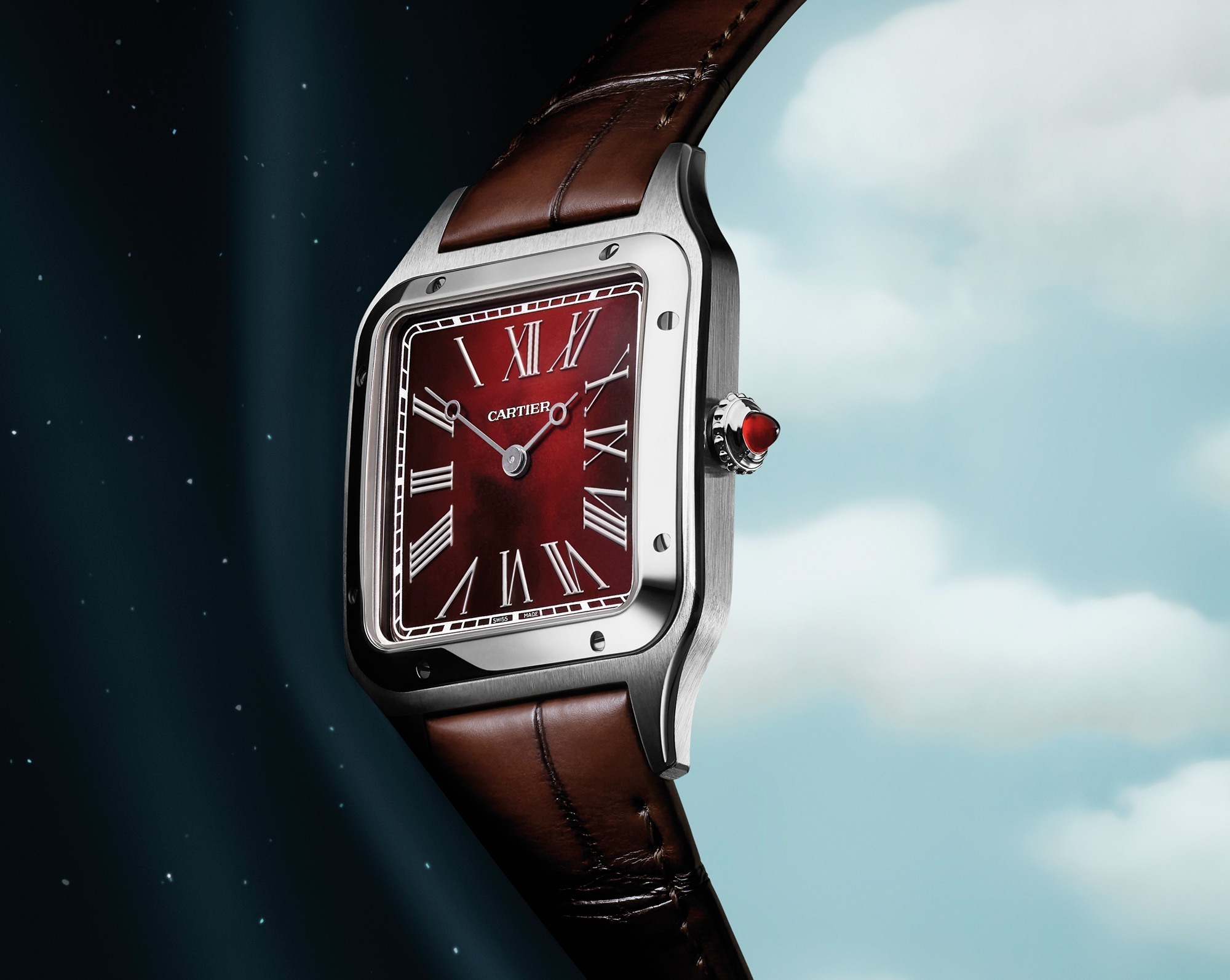 『W&W 2024』Cartier 新品亮点：Privé Tortue 单按钮计时码表，Santos 双时区，Santos-Dumont 逆行 ...