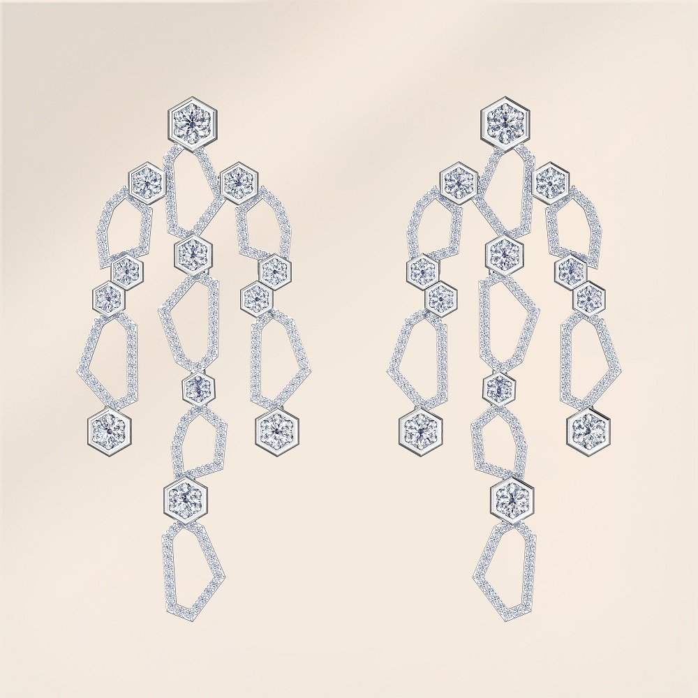 『珠宝』Luminous Diamonds 推出「荧光」钻石珠宝系列 | iDaily Jewelry · 每日珠宝杂志