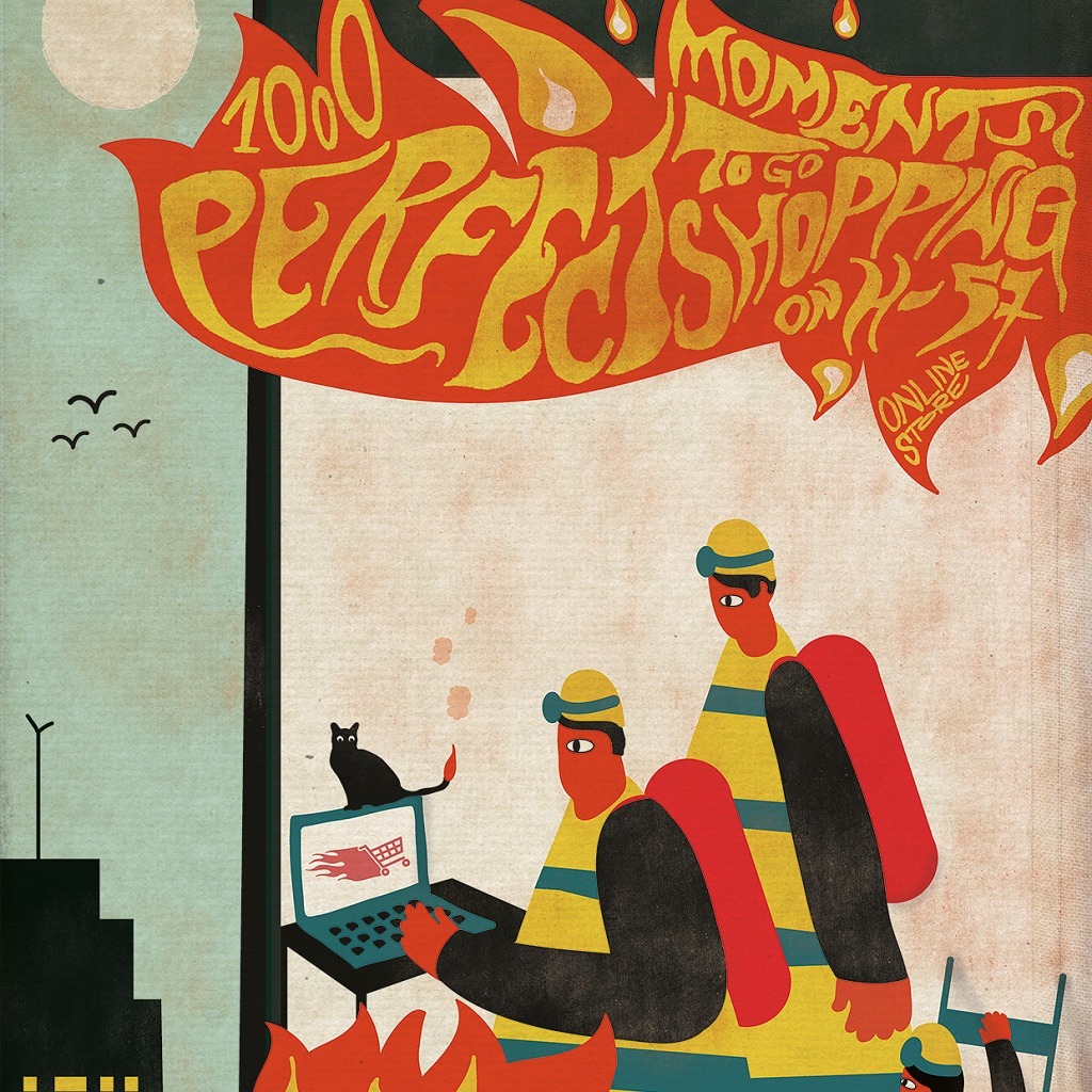 H-57 On-line Store H-57 在线商店广告: 1000个适合网购的时刻 -花瓣网