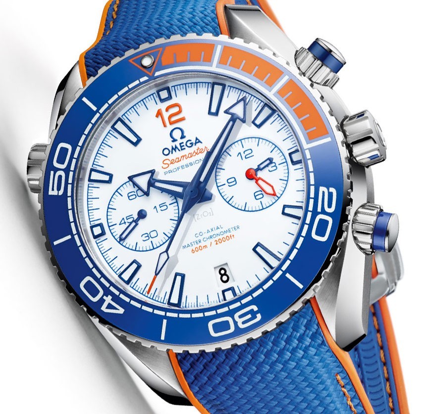 『新表』Omega 推出 Seamaster Planet Ocean ‘Michael Phelps’ 菲尔普斯纪念版潜水腕表 ...