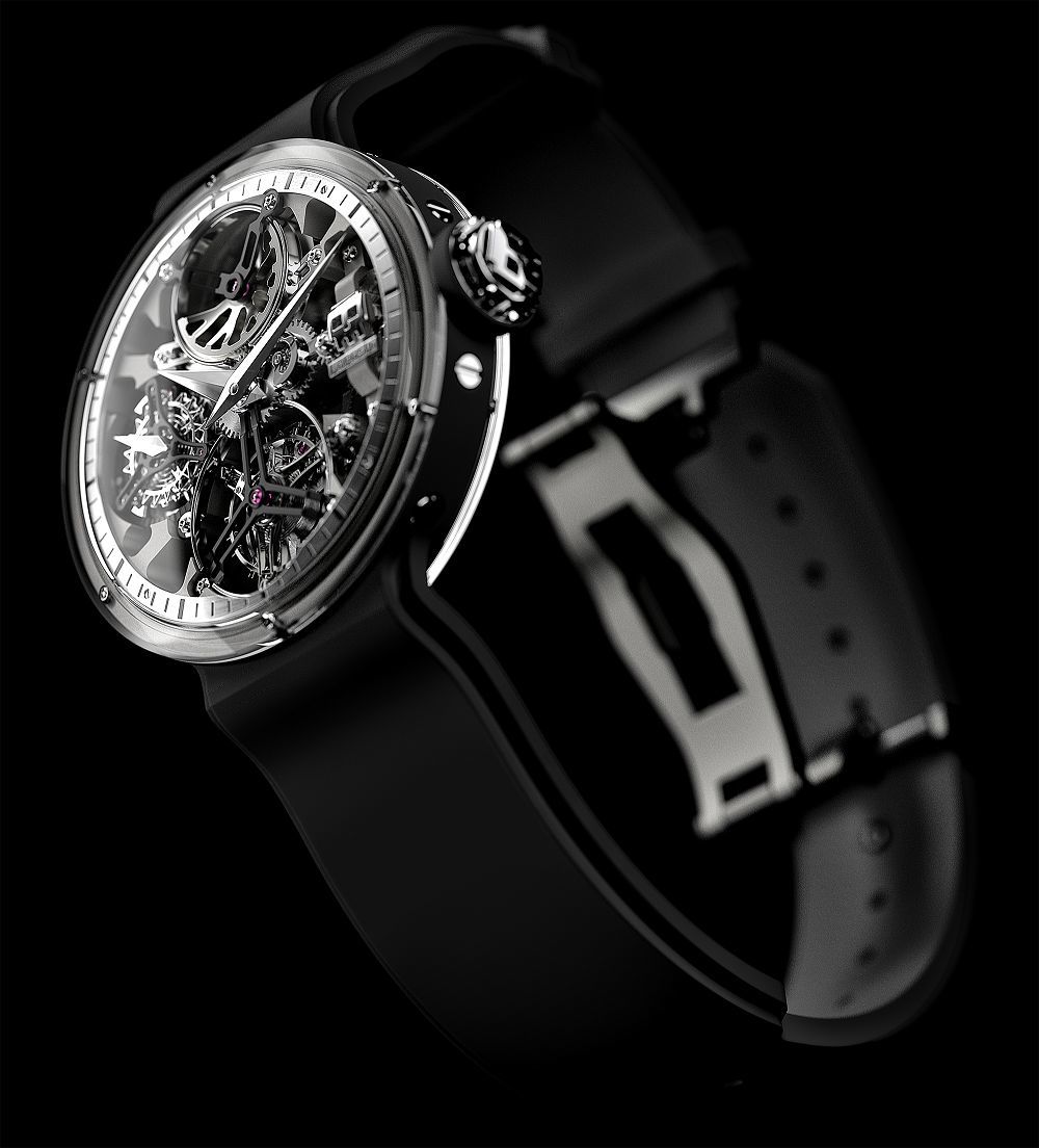 『新表』Karoshi Watches 推出 K-011/OS-01 跳秒陀飞轮腕表 | iDaily Watch · 每日腕表杂志