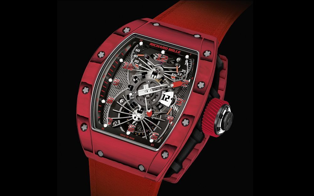 『新表』RICHARD MILLE 里查德米尔推出 RM 022 Tourbillon Aerodyne Dual Time 「Red ...