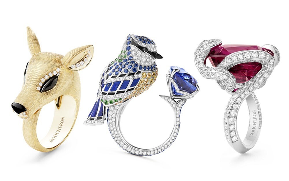 『珠宝』Boucheron 推出 Animaux de Collection 新作：山雀、鹿与蛇 | iDaily Jewelry · 每日珠宝杂志