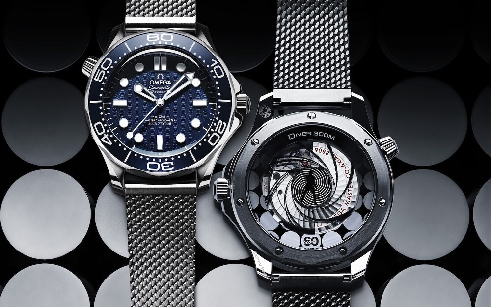 『新表』OMEGA 推出2枚 Seamaster Diver 300M 60 Years Of James Bond 潜水腕表：007系列电影 ...