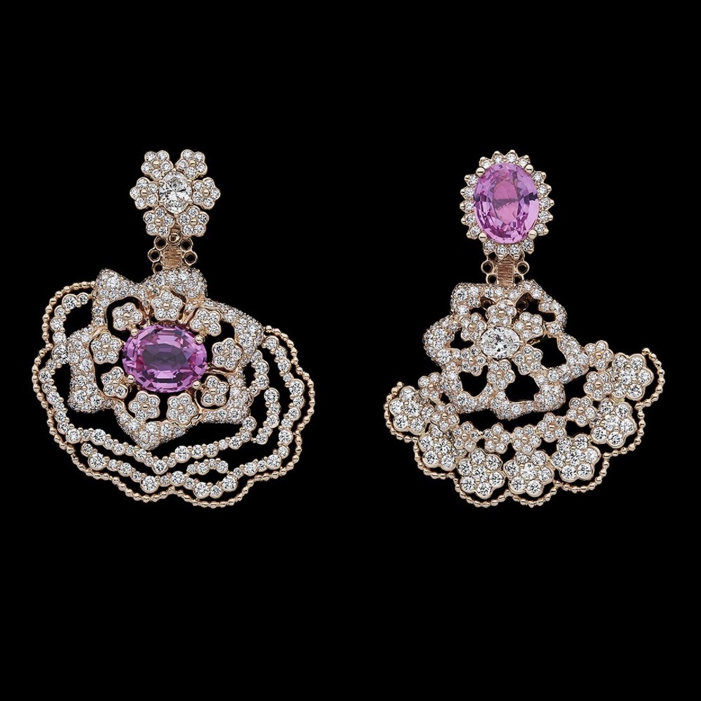 『珠宝』Dior 推出 Dearest Dior 高级珠宝系列：高定时装蕾丝灵感 | iDaily Jewelry · 每日珠宝杂志