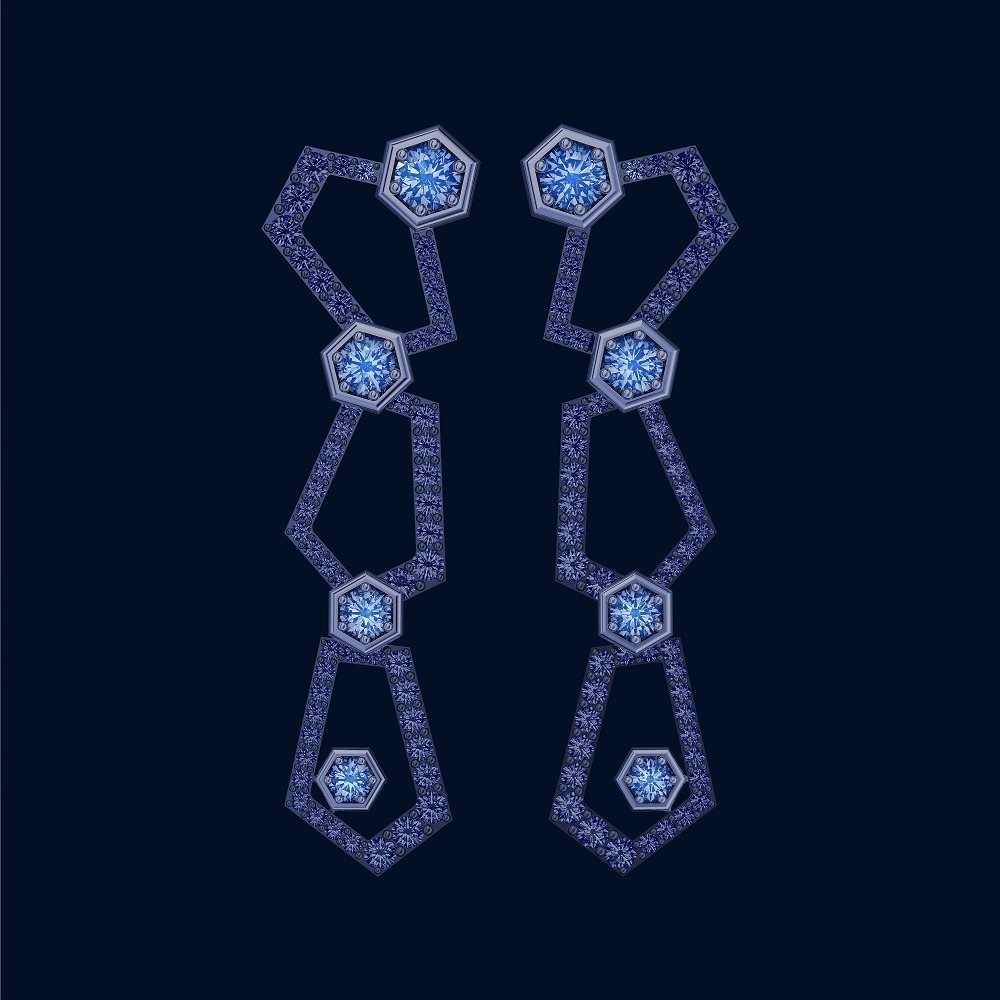 『珠宝』Luminous Diamonds 推出「荧光」钻石珠宝系列 | iDaily Jewelry · 每日珠宝杂志