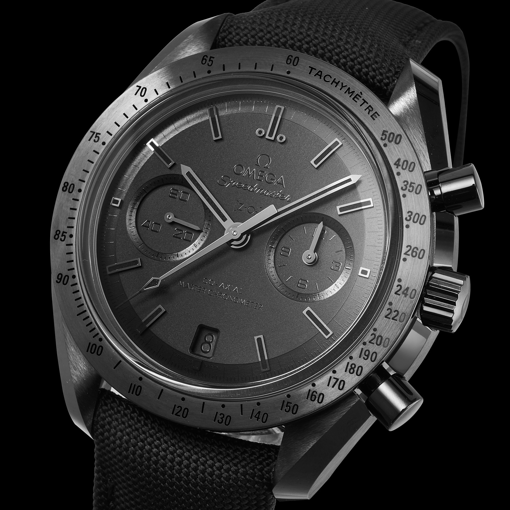 OMEGA 欧米茄 Speedmaster Dark Side Of The Moon Dark-Dark 月之暗面计时码表 | iDaily ...