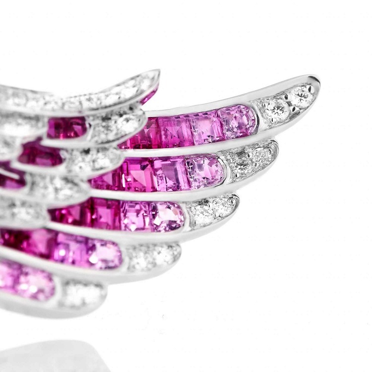Garrard 杰拉德 Wings Embrace 羽翼戒指 | iDaily Jewelry · 每日珠宝杂志