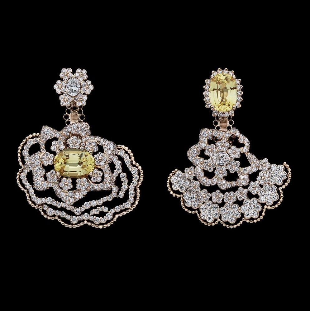 『珠宝』Dior 推出 Dearest Dior 高级珠宝系列：高定时装蕾丝灵感 | iDaily Jewelry · 每日珠宝杂志