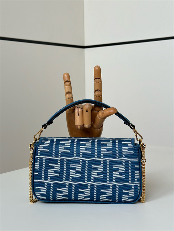 fendi baguette mini ff jacquard shoulder bag #8660a [fdbb04444_01] - $0 ...