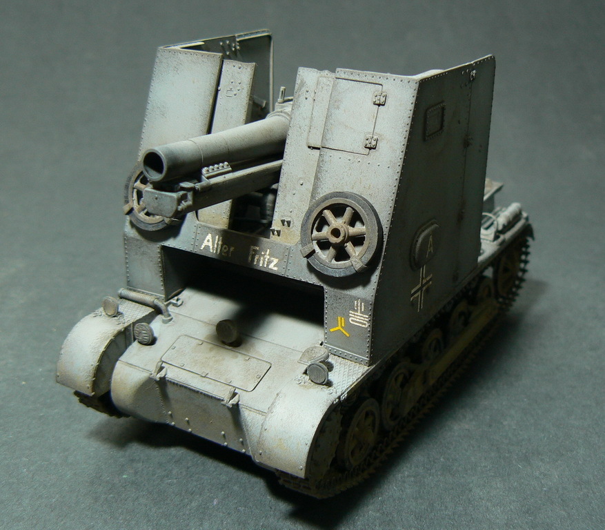 1号150毫米自行火炮 DRAGON 6259 - minter 的博客