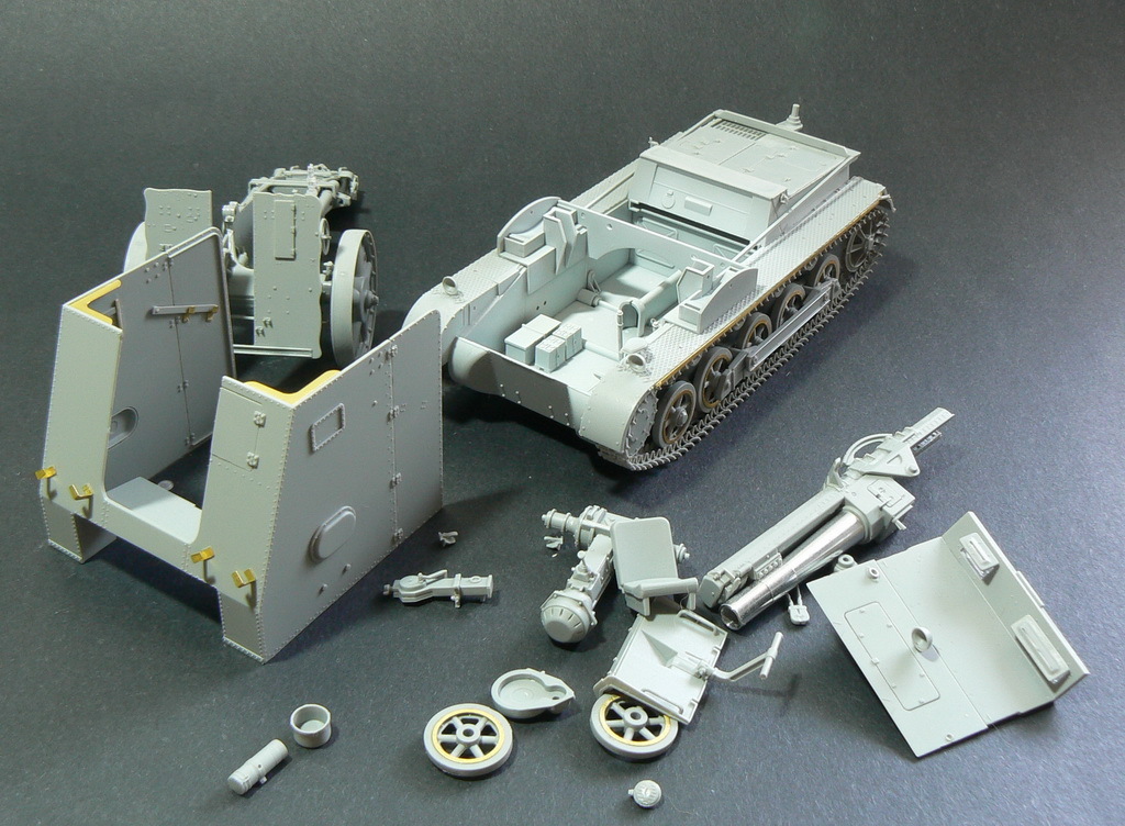 1号150毫米自行火炮 DRAGON 6259 - minter 的博客