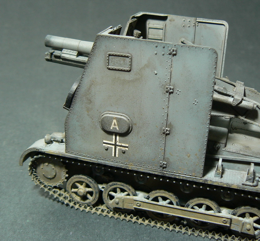 1号150毫米自行火炮 DRAGON 6259 - minter 的博客