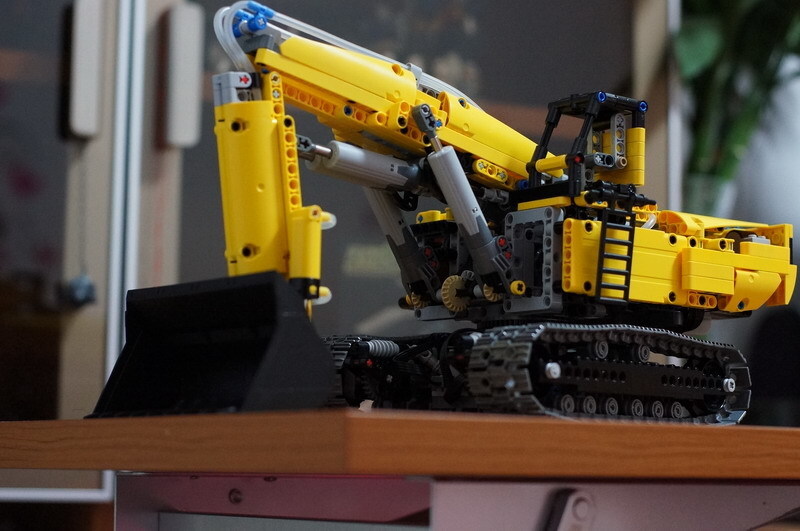 【原创】正铲式挖掘机-LEGO系列-乐乐镇的故事