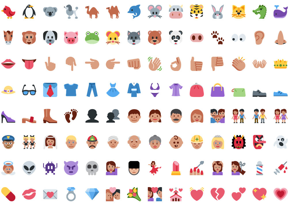 Twitter Emoji by Iconfactory // 图月志 // JJ Ying 的界面设计博客
